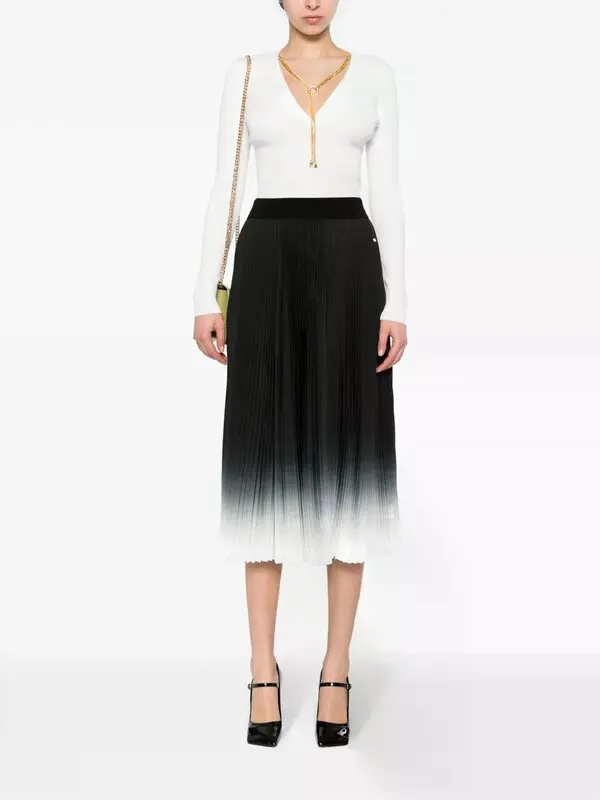 Elisabetta Franchi Ribbed Jumper With Detachable Necklace