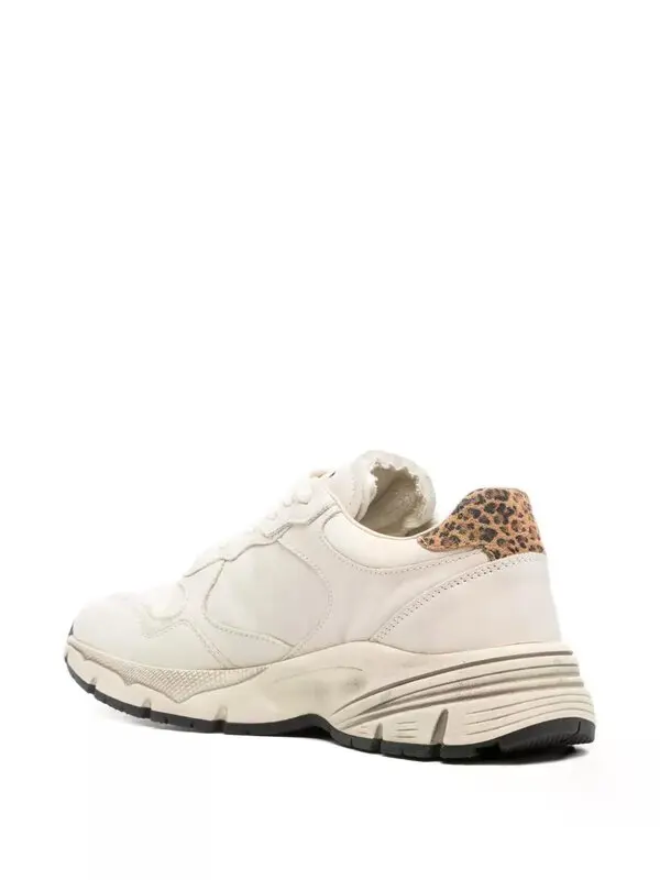 ENTERPRISE JAPAN Leopard Detail Sneakers - Neutrals