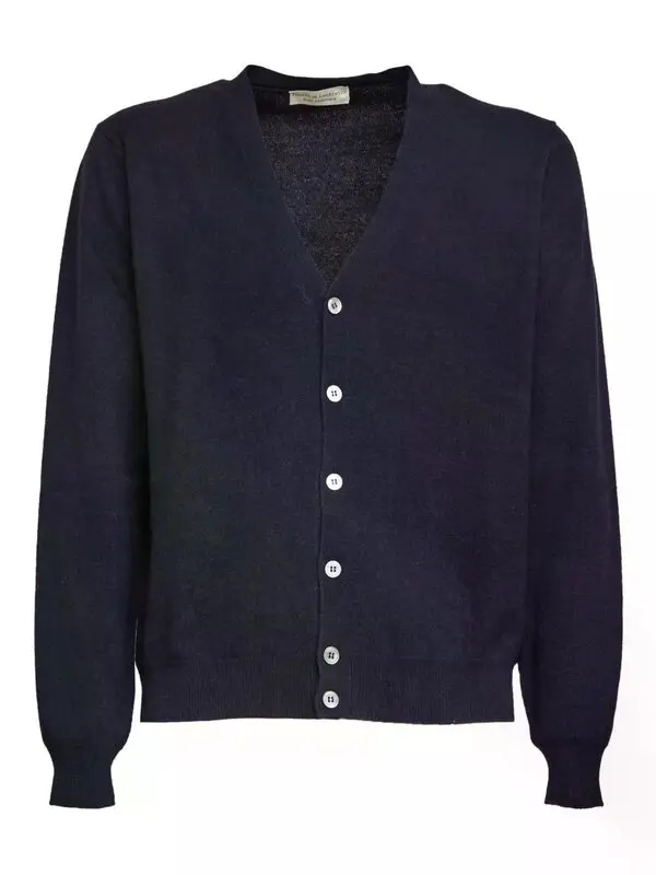 FILIPPO DE LAURENTIIS V-neck Buttoned Cardigan