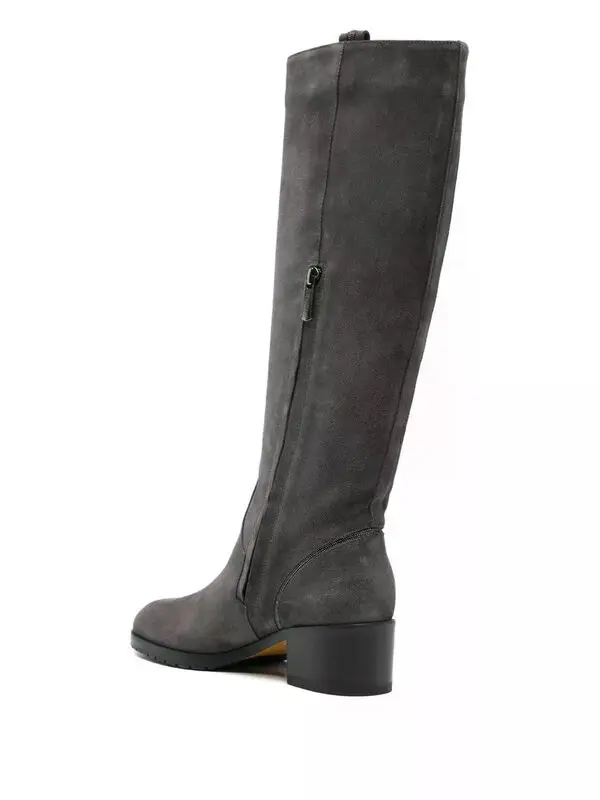 DOUCAL'S 50mm Block-heel Boots - Grey