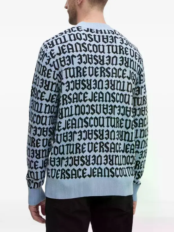 Versace Text-motif Sweater