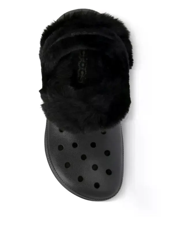 CROCS Bae Textured Lined Platform Slip-on