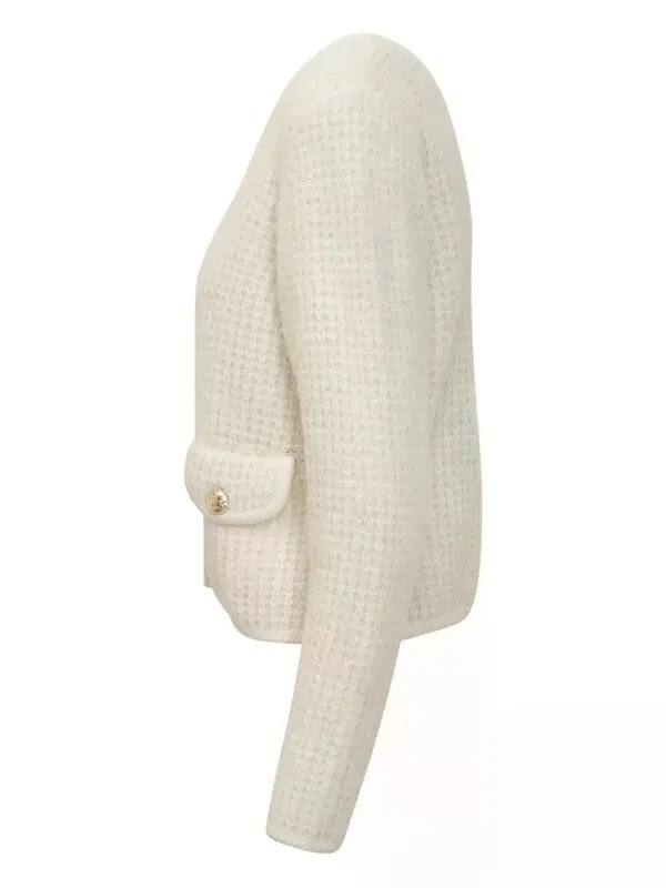 Ba&sh Button Harry Cardigan - Neutrals