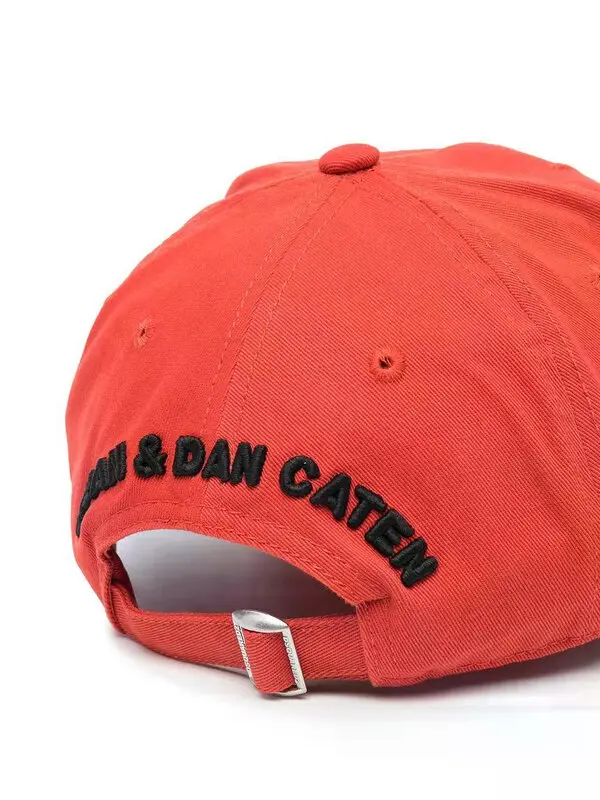 Dsquared2 Appliqué Logo Cotton Cap
