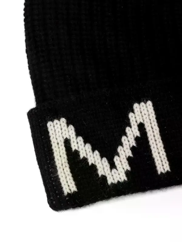 ERMANNO FIRENZE Ribbed Beanie Hat