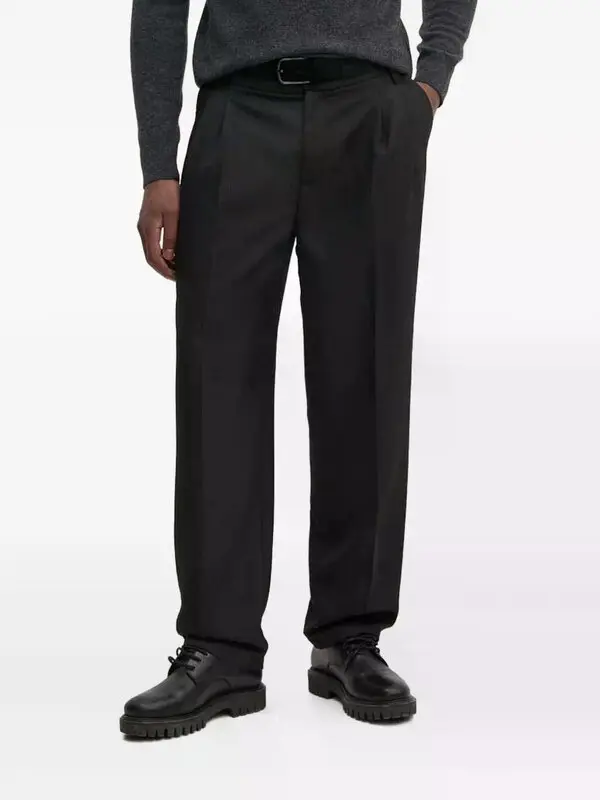 Versace Logo-patch Trousers