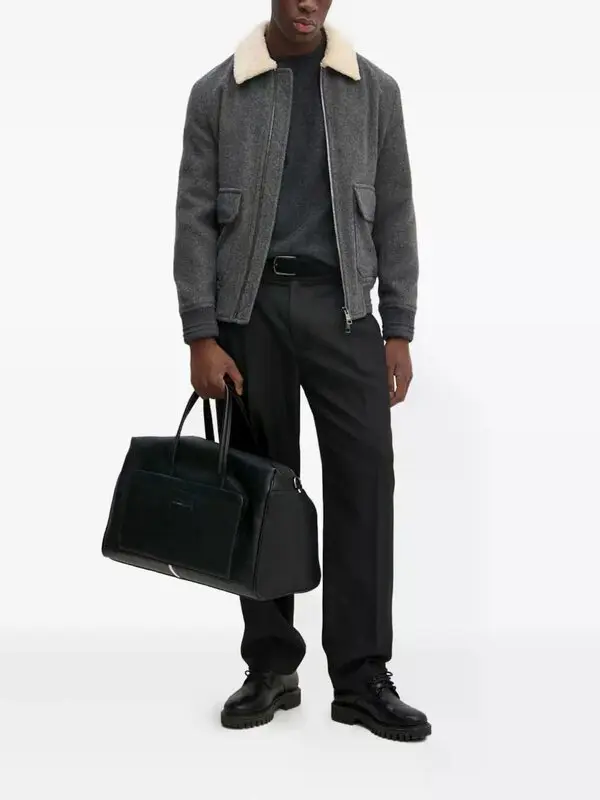 Versace Logo-patch Trousers