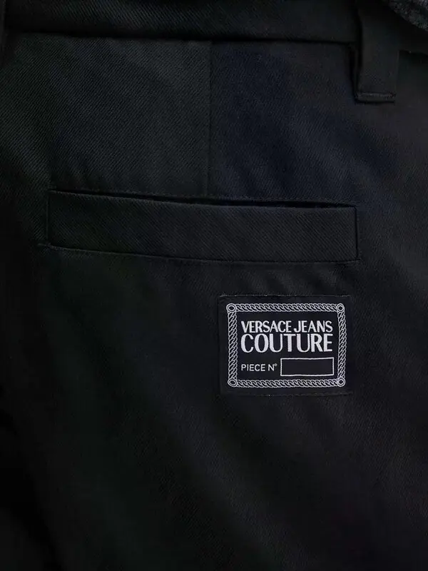 Versace Logo-patch Trousers