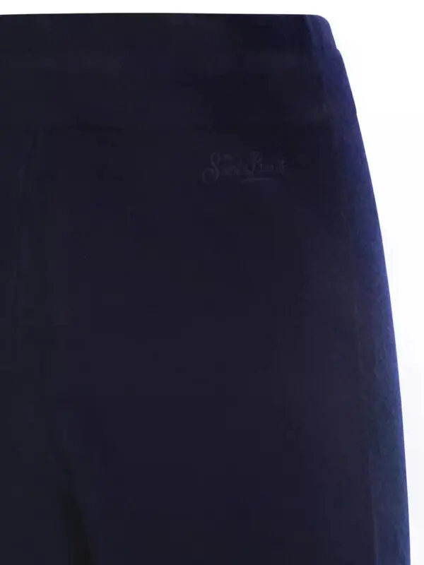 MC2 SAINT BARTH Wide Leg Wool Knit Trousers