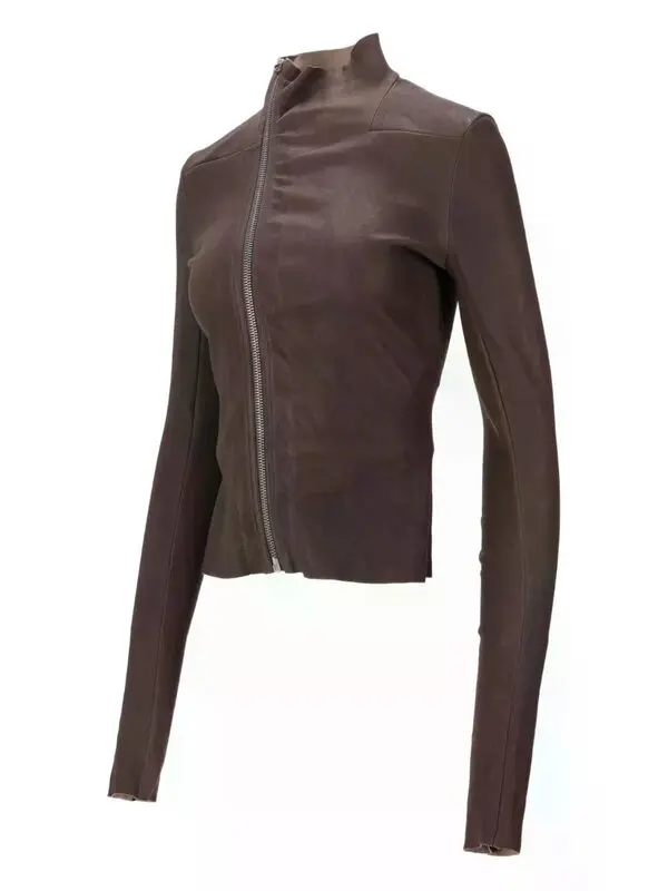 Rick Owens Leather Gary Jacket