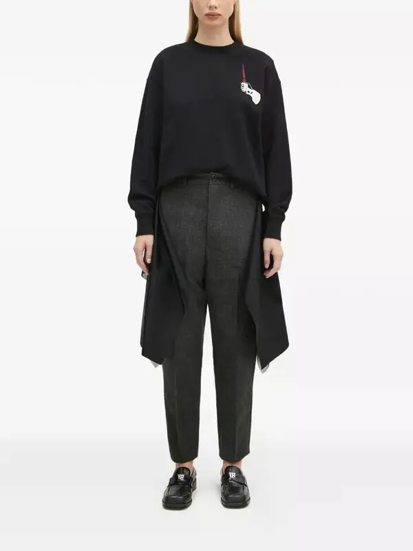 Undercover Draped-panel Trousers