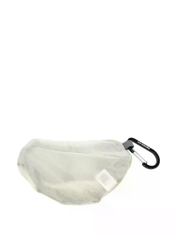 AND WANDER Sil Zip Mini Pouch