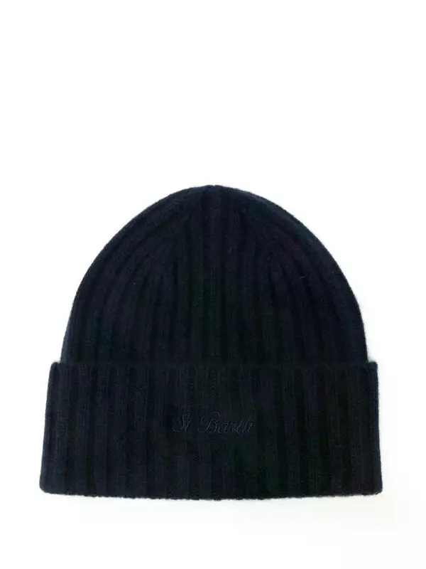 MC2 SAINT BARTH Cashmere Beanie - Blue