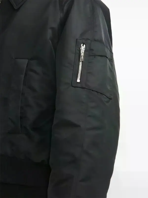 LGN LOUIS GABRIEL NOUCHI Quilted Zip Bomber Jacket
