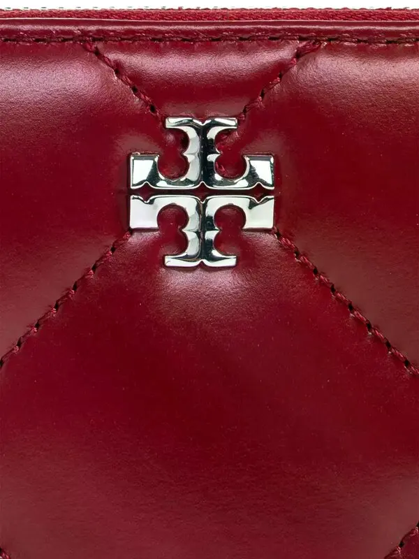 Tory Burch Kira Quilted-design Small Wallet - Red