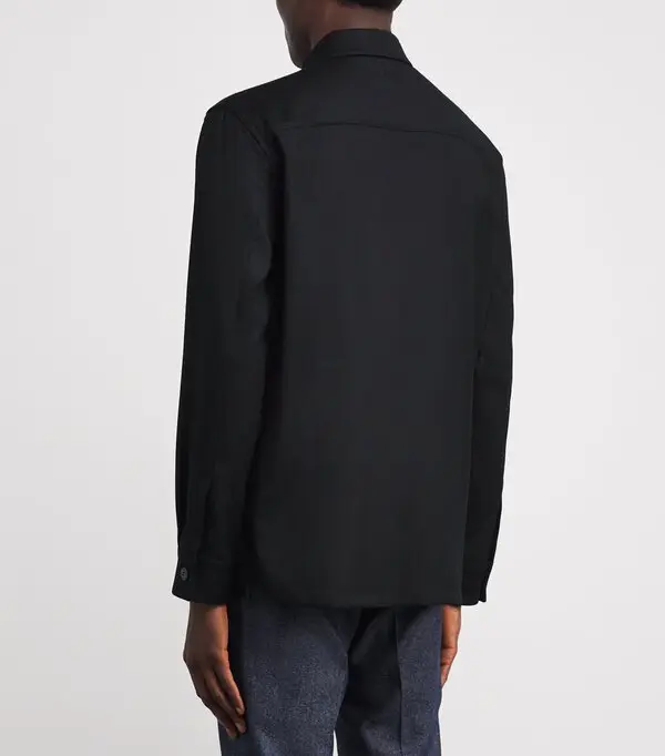 Canali Wool Overshirt
