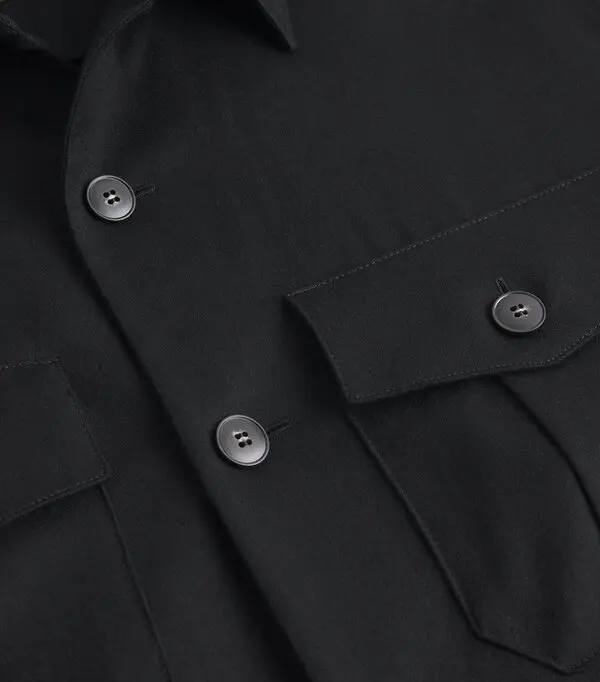 Canali Wool Overshirt