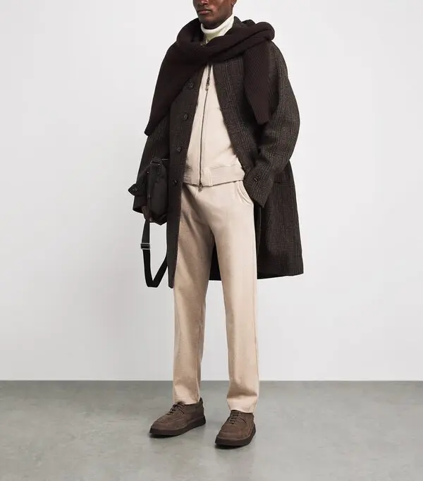 Canali Cotton-cashmere Sweatpants