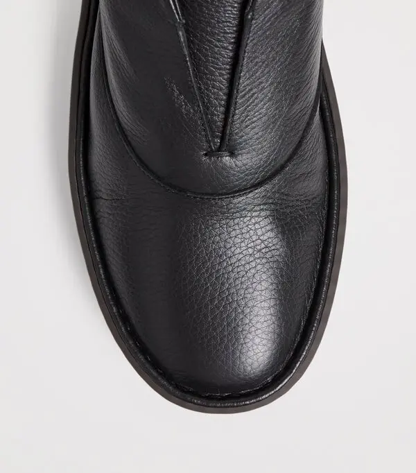 Giorgio Armani Deerskin Slip-ons