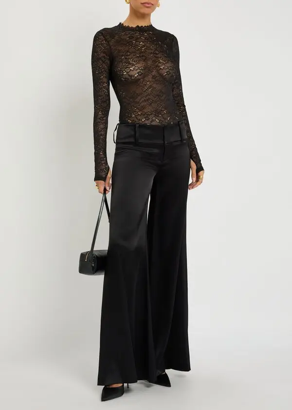 Alice + Olivia Taeyn Lace Bodysuit