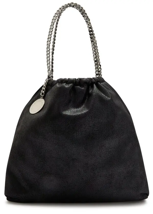Stella McCartney Falabella Faux Suede Tote - Black
