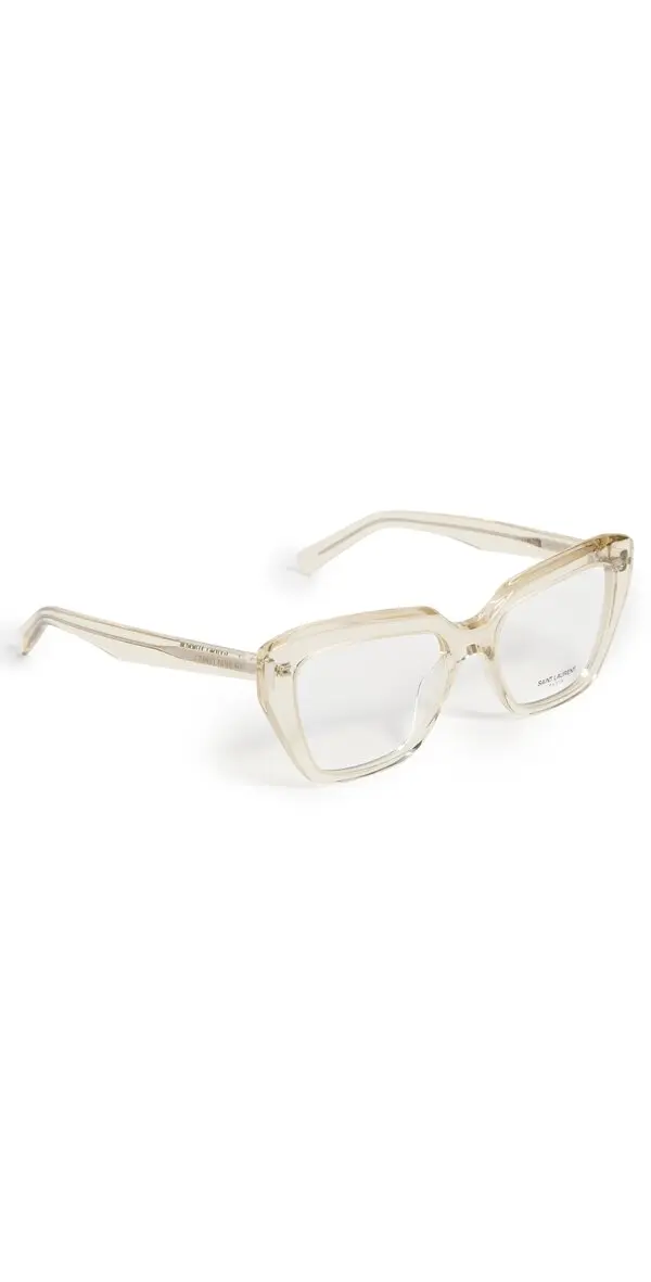 Saint Laurent Sl 829 Eyeglasses - Yellow Transparent