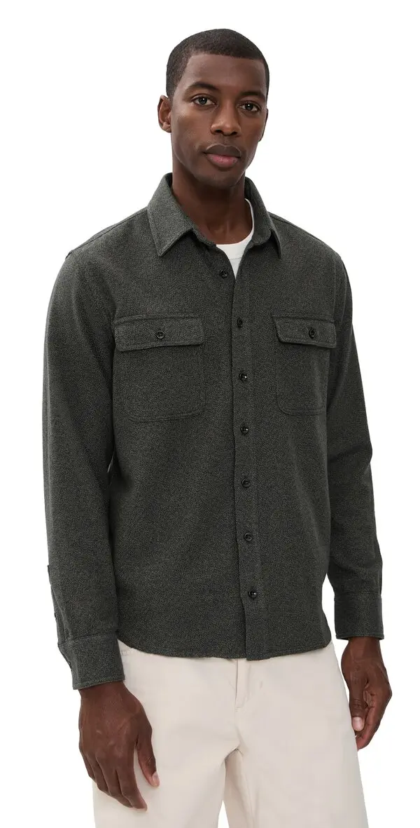 Taylor Stitch The Ledge Twill Shirt - Pine