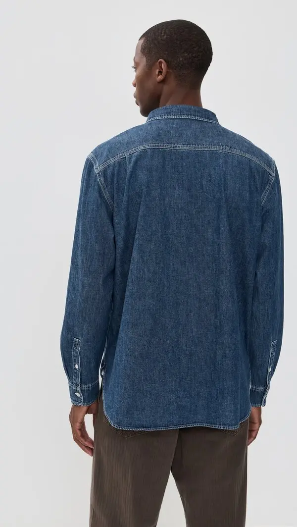 ALEX MILL Easy Shirt In Denim