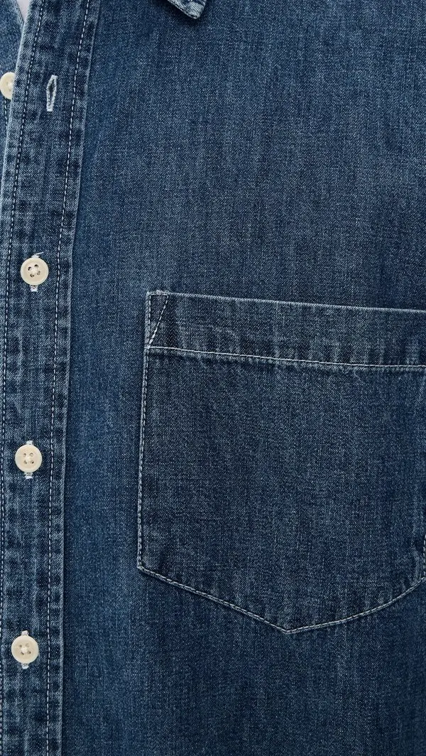 ALEX MILL Easy Shirt In Denim