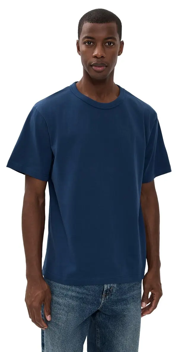 POWER GOODS Archive Tee - Navy