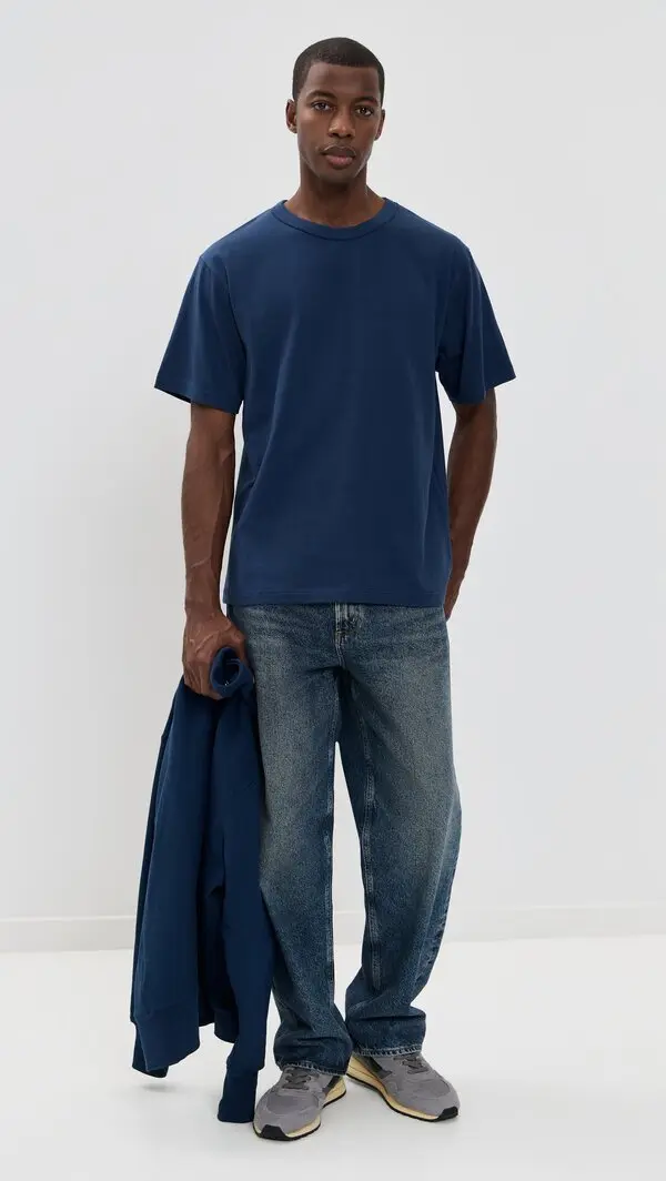 POWER GOODS Archive Tee - Navy