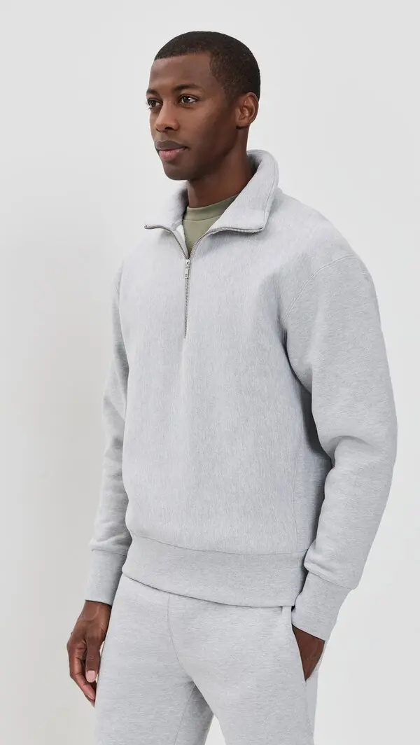 POWER GOODS Super Weight Quarter Zip