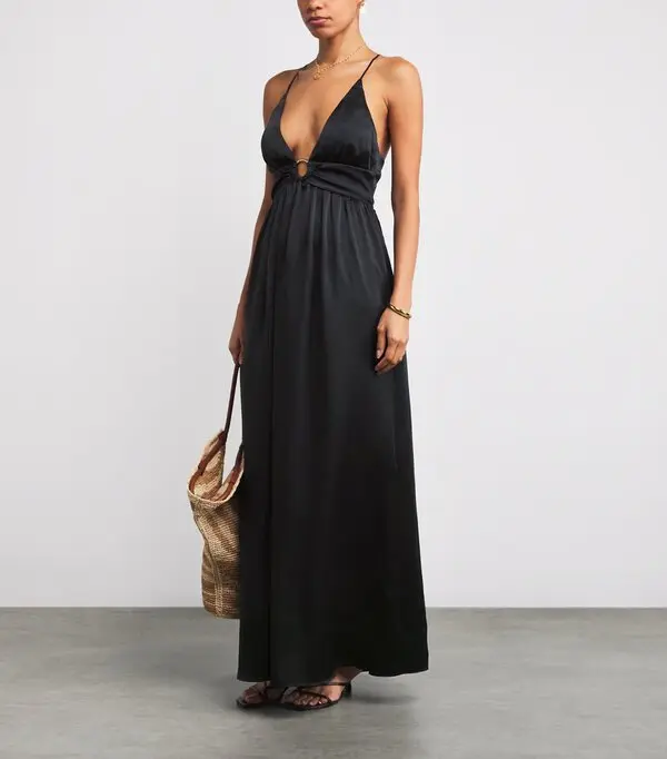 Heidi Klein Silk Meteora Maxi Dress