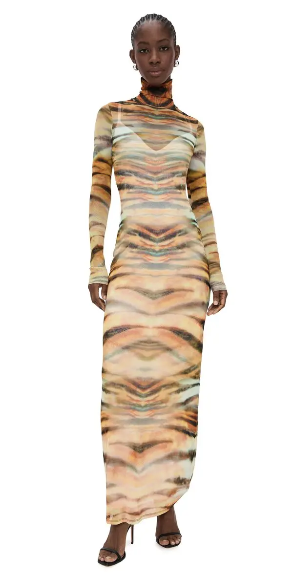 AFRM Billie Maxi Dress - Placed Tiger
