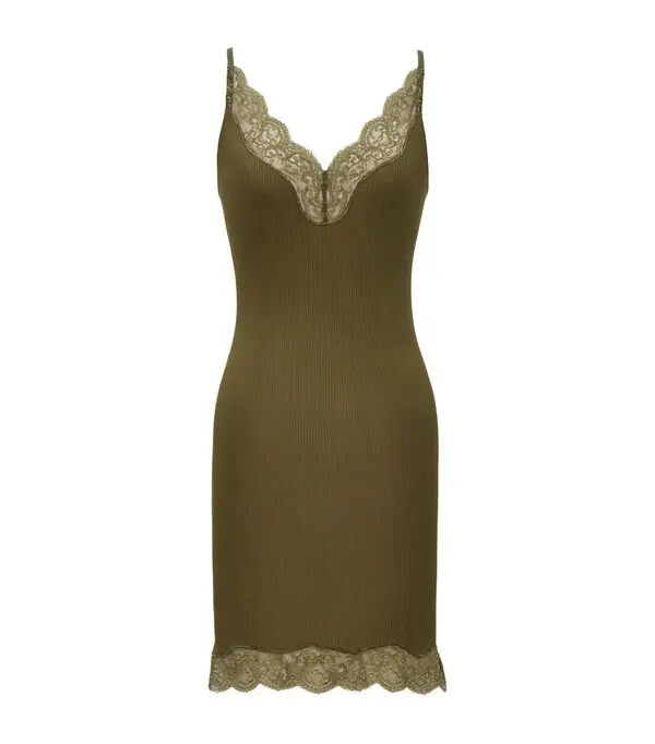 Saint Laurent Silk Lace Mini Dress