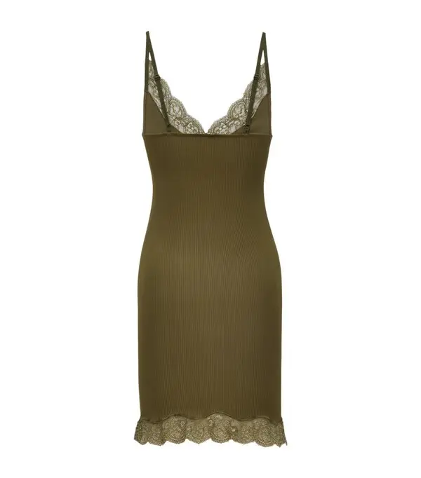 Saint Laurent Silk Lace Mini Dress