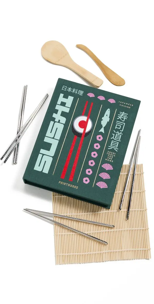 PRINTWORKS The Essentials Sushi Tools Green - One-color