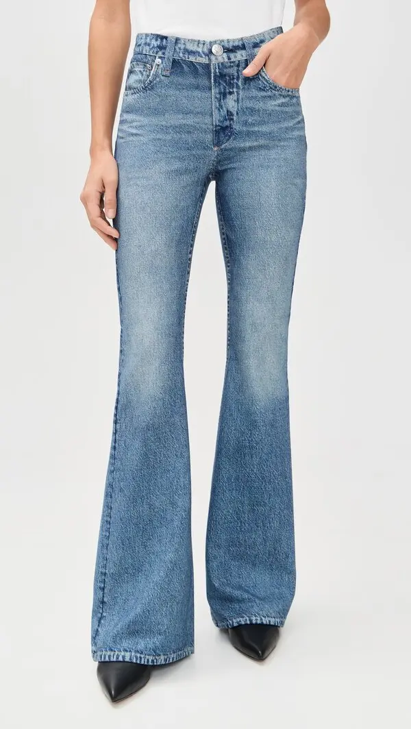 Rag & Bone Miramar Ponte Full Length Jeans