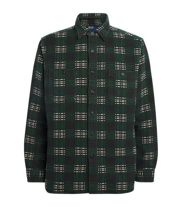 Polo Ralph Lauren Cotton Check Flannel Overshirt