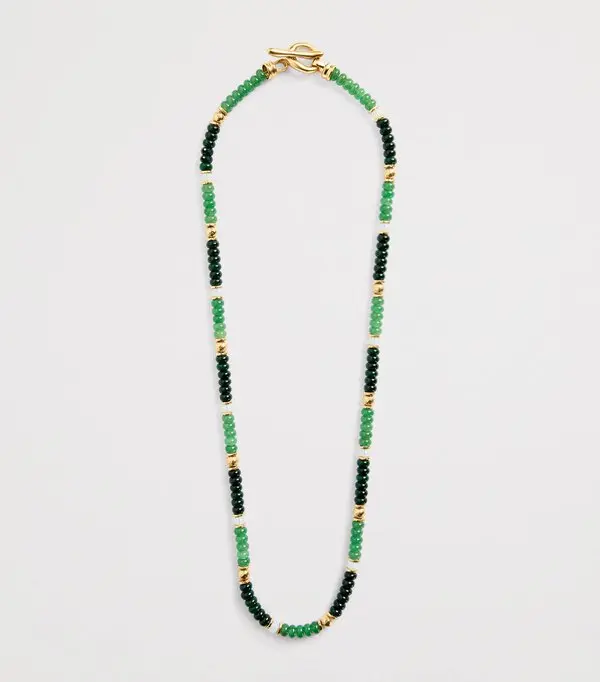 Zimmermann Malachite Beaded Necklace