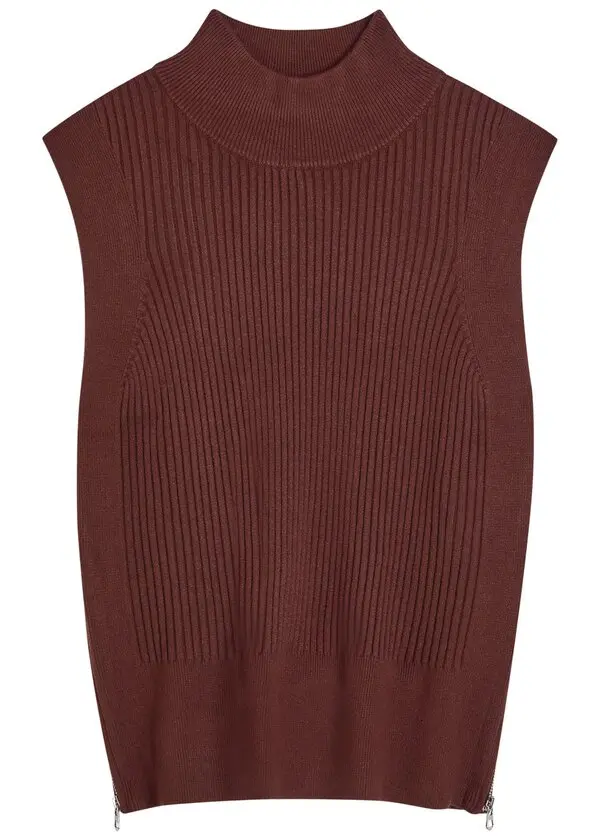 Varley Lois Ribbed Knit Top