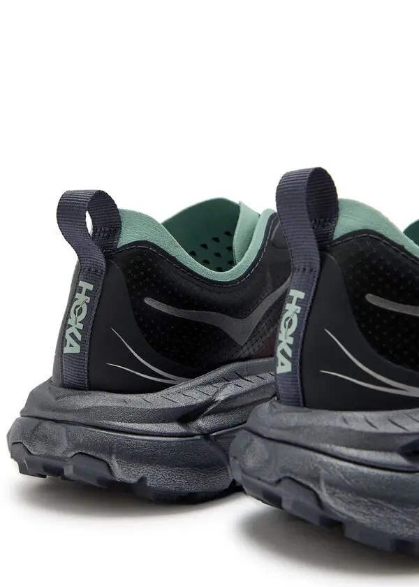 HOKA® Mafate Speed 4 Lite Mesh Sneakers - Black Grey