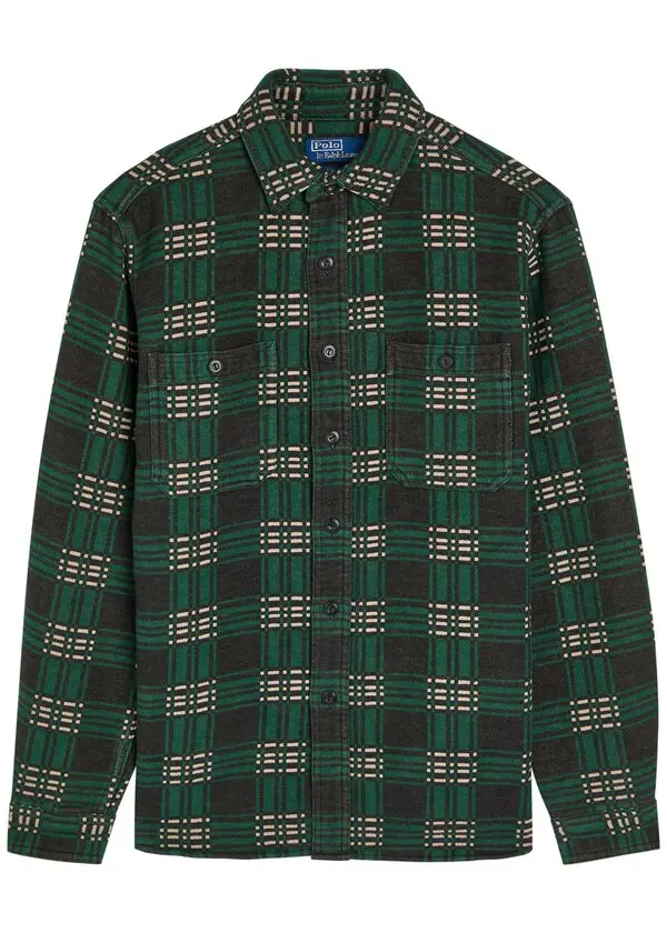 Polo Ralph Lauren Checked Flannel Shirt - Green