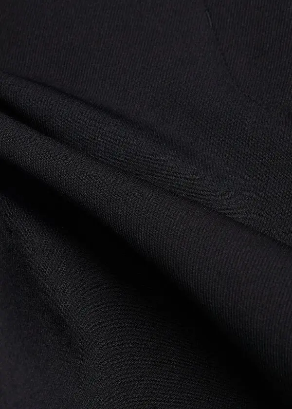 Simkhai Kenna Flared-leg Woven Trousers - Black