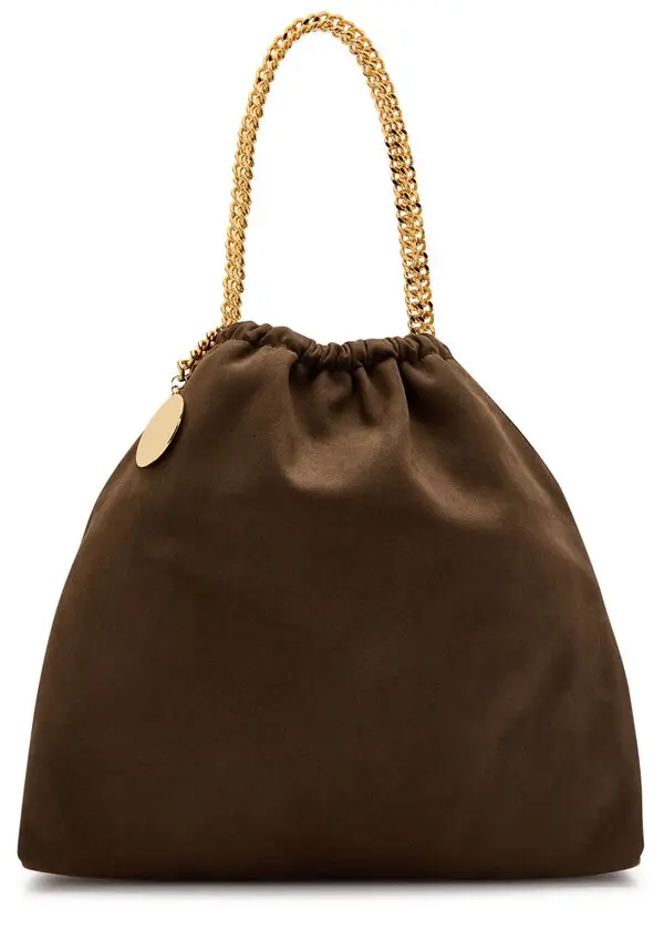 Stella McCartney Falabella Medium Drawstring Tote - Moca
