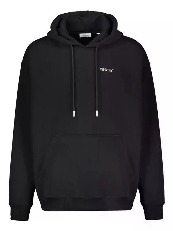 Off-White Arrow Motif Drawstring Hoodie