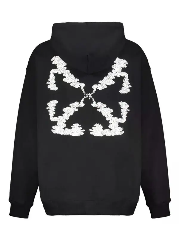 Off-White Arrow Motif Drawstring Hoodie