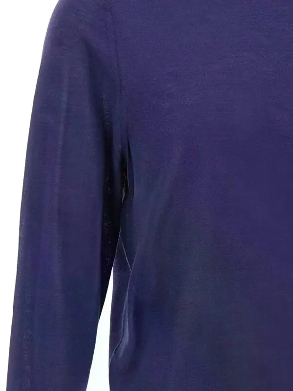 Paul Smith Embroidered-logo Crew-neck Sweater