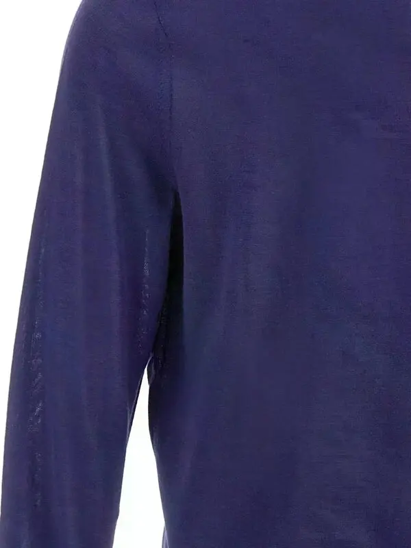 Paul Smith Embroidered-logo Crew-neck Sweater