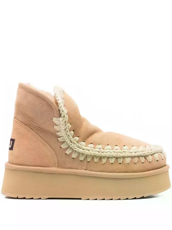 Mou 50mm Mini Boots With Platform Sole